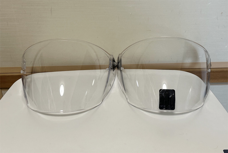 ヘルメットのシールド交換の時期はいつ？オージーケーカブト(OGK KABUTO) エクシードのシールドを交換した【SAJ-2シールド クリア ...