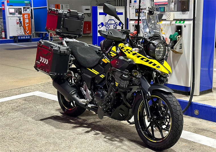 【Vストローム250】TIMSUN(ティムソン)オフロードタイヤに交換｜TS823/TS822ブロックタイヤの感想【110/80-17 140 ...